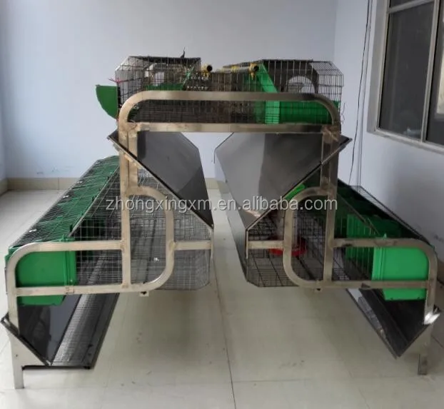 Easy Installation Commercial Rabbit Farming Cages / Rabbit Breeding ...
