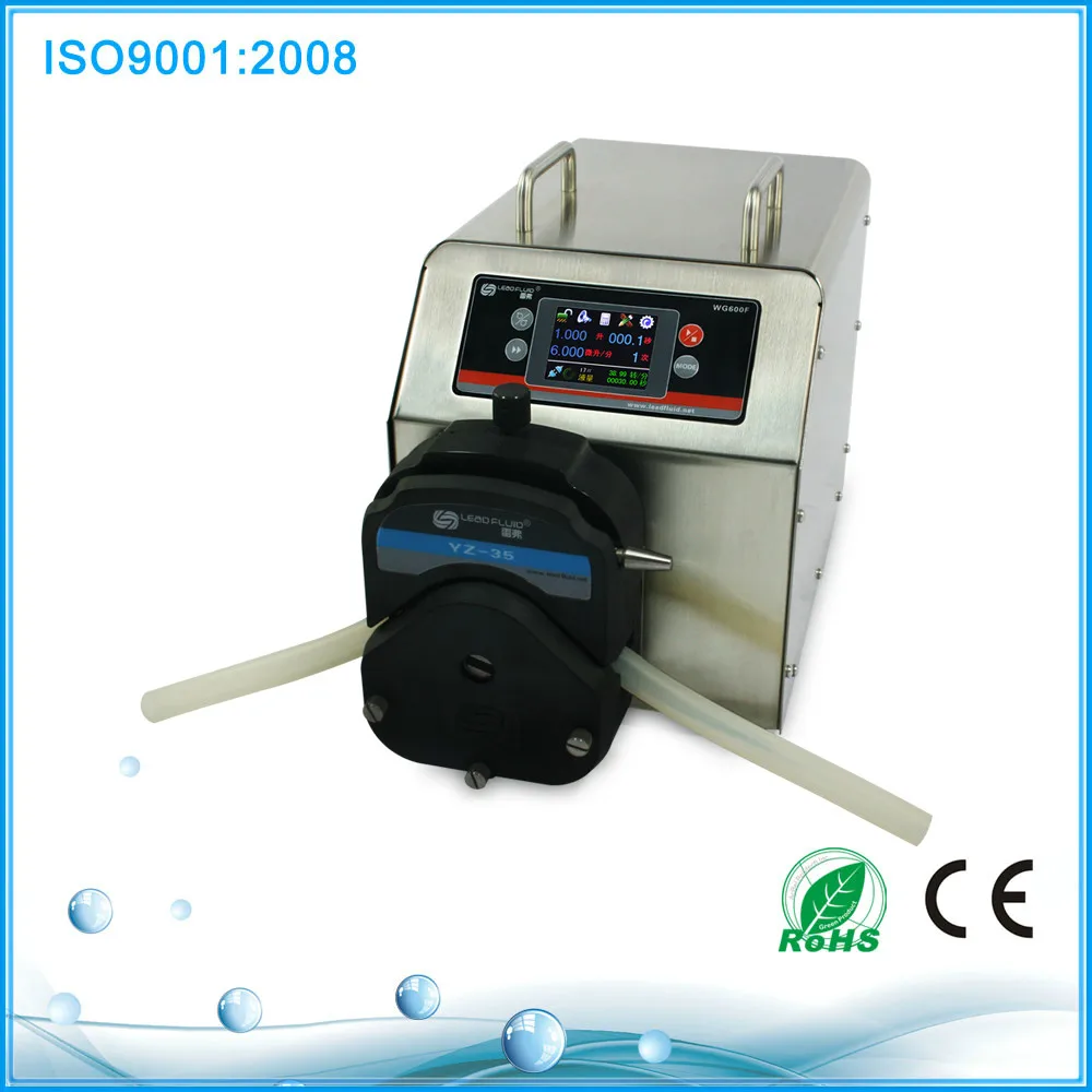 Lead Fluid High Viscosity Peristaltic Pump Precision Sauce Filling Peristaltic Dosing Pump ...