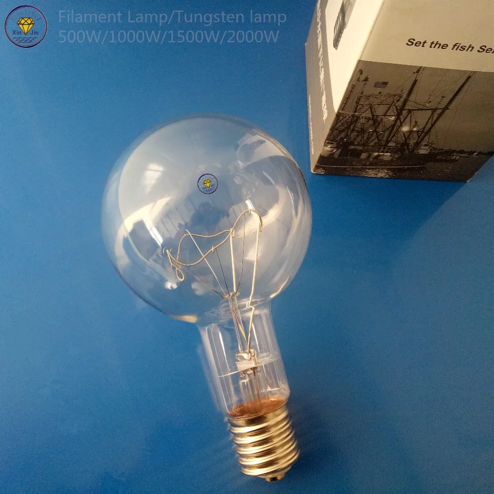 B130 500W 1000W 1500W 2000W Filament Tungsten Light Bulbs