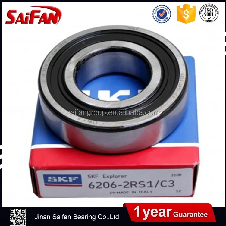 Electric Motor 6206zz Deep Groove Ball Bearing 6206 Motorcycle Bearing ...