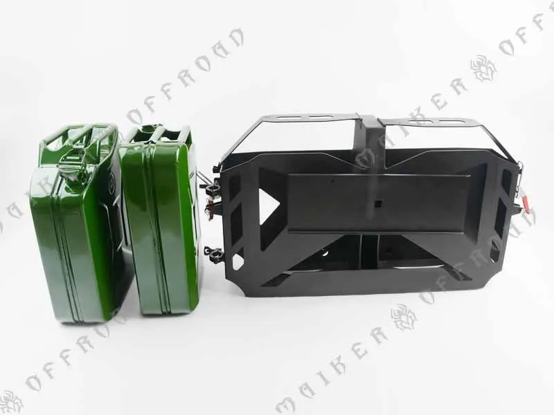 Spare Tire Rack Fuel Tank Carrier For Jeep Wrangler Jk 2007+ Car ...