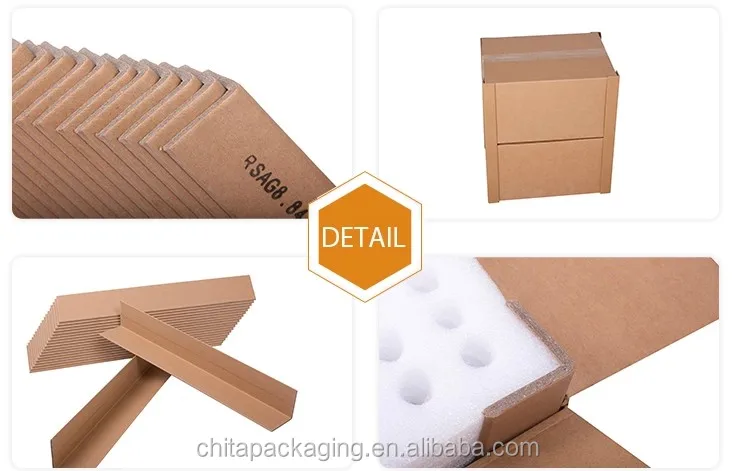 High Quality L-shaped Edge Molded Pulp Box Corner Protector| Alibaba.com
