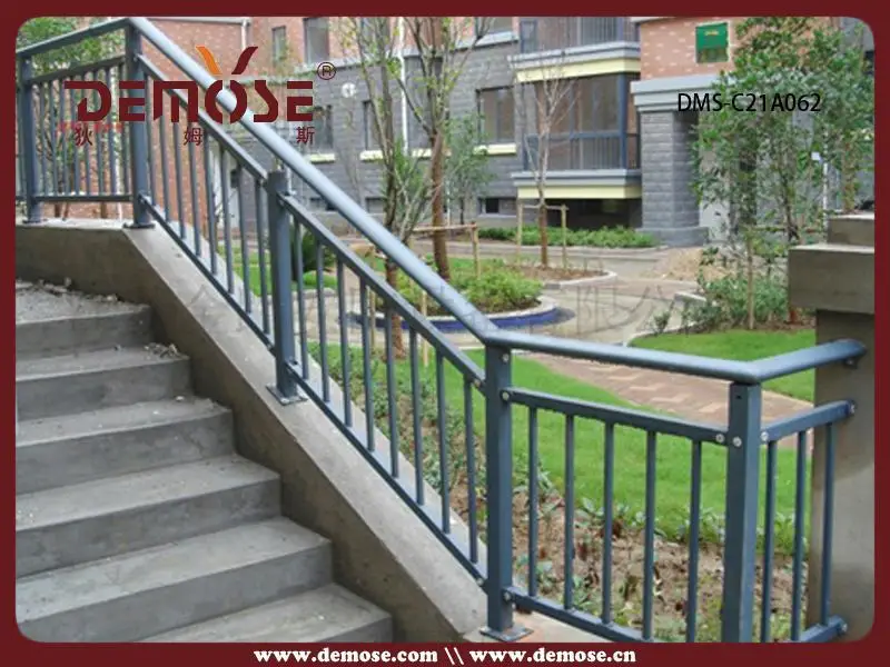Prefab Metal Stair Railing And Aluminum Railings For Outdoor Stairs ...