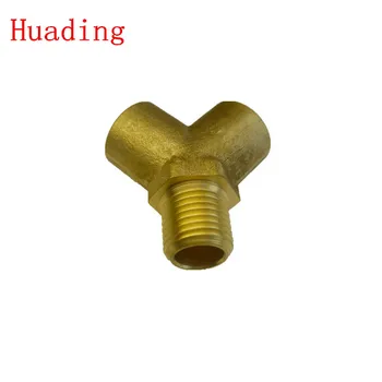 Brass Y-type Fitting,Y Shaped Three Way Copper Fitting - Buy Brass ...