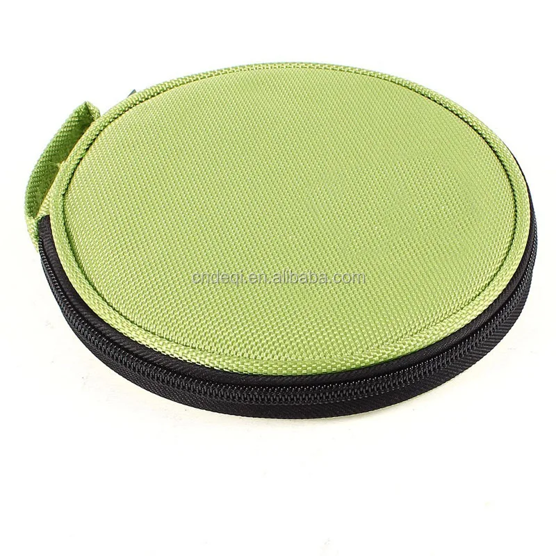 Round Shaped Cd Dvd Holder Storage Bag Case 20 Pieces Disc - Buy Round ...