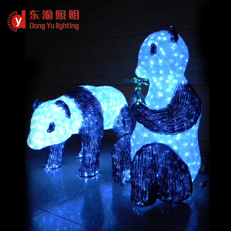 Led Motif Light 3d Panda Outdoor Light - Buy Led Motif Light 3d Panda ...