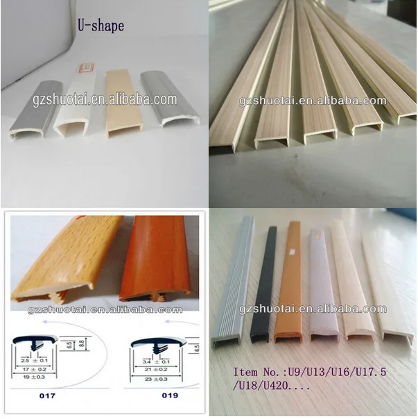 Flexible Plastic U- Profile,Pvc U Shape Profile - Buy Plastic U Profile ...