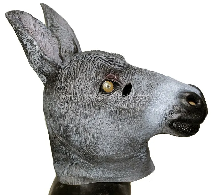 Deluxe De Burro Cabeza De Mula Máscara - Buy Máscara De Mula,Máscara De ...