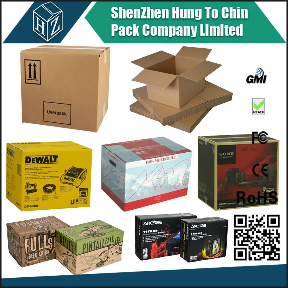 Custom Design Factory Fsc Corrugated Paper Cartons. - Buy Fsc ...