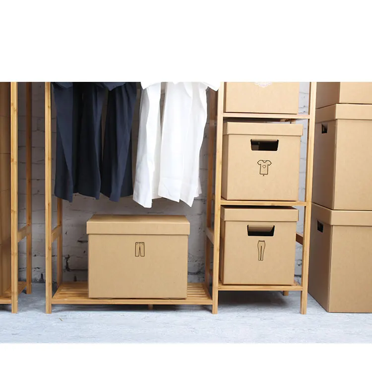 Customized Home File Storage - Cardboard Paper Box with Lid