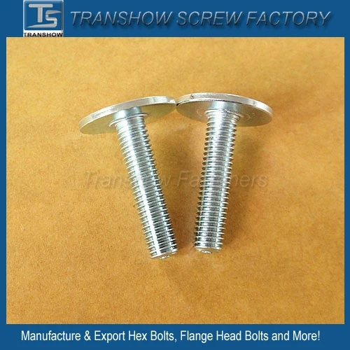 Carbon Steel Big Round Flat Head Bolt - Buy Big Round Flat Bolt,Big ...