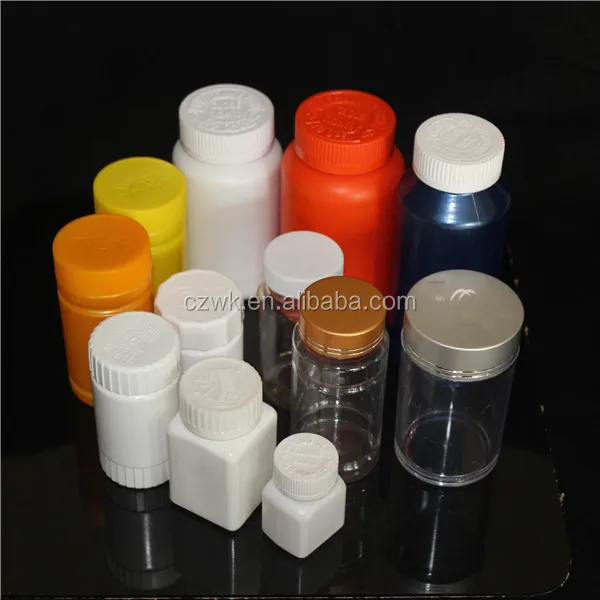 Plastic Medicine Bottle Capsule Pill Bottle With Lid - Buy Plastic ...