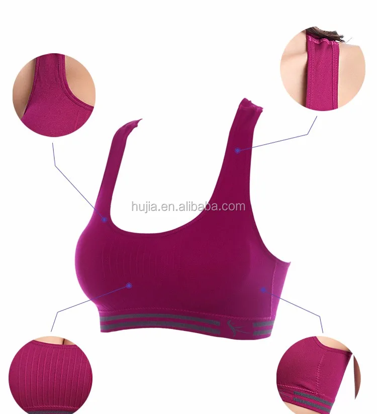 Super Boost School Nude Sexy Girls Push Up Sport Bra Best Quality - Buy ...