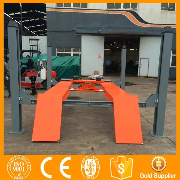 Hydraulic Four Post High Lift Car Ramps It8414 - Buy High Lift Car ...