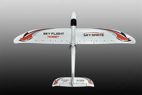 1600mm Wingspan Sky Sprite RC Glider - App-Controlled Fun