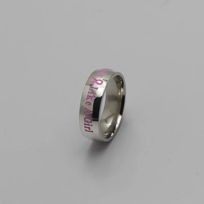 6mm Stainless Steel Alphabet Finger Ringlink Letter G Ring - Buy Letter ...