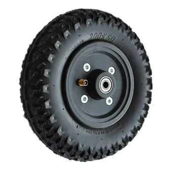 8 Inch Mountain Bike Tire Rubber Wheel Electric Off-road Bike Wheels ...