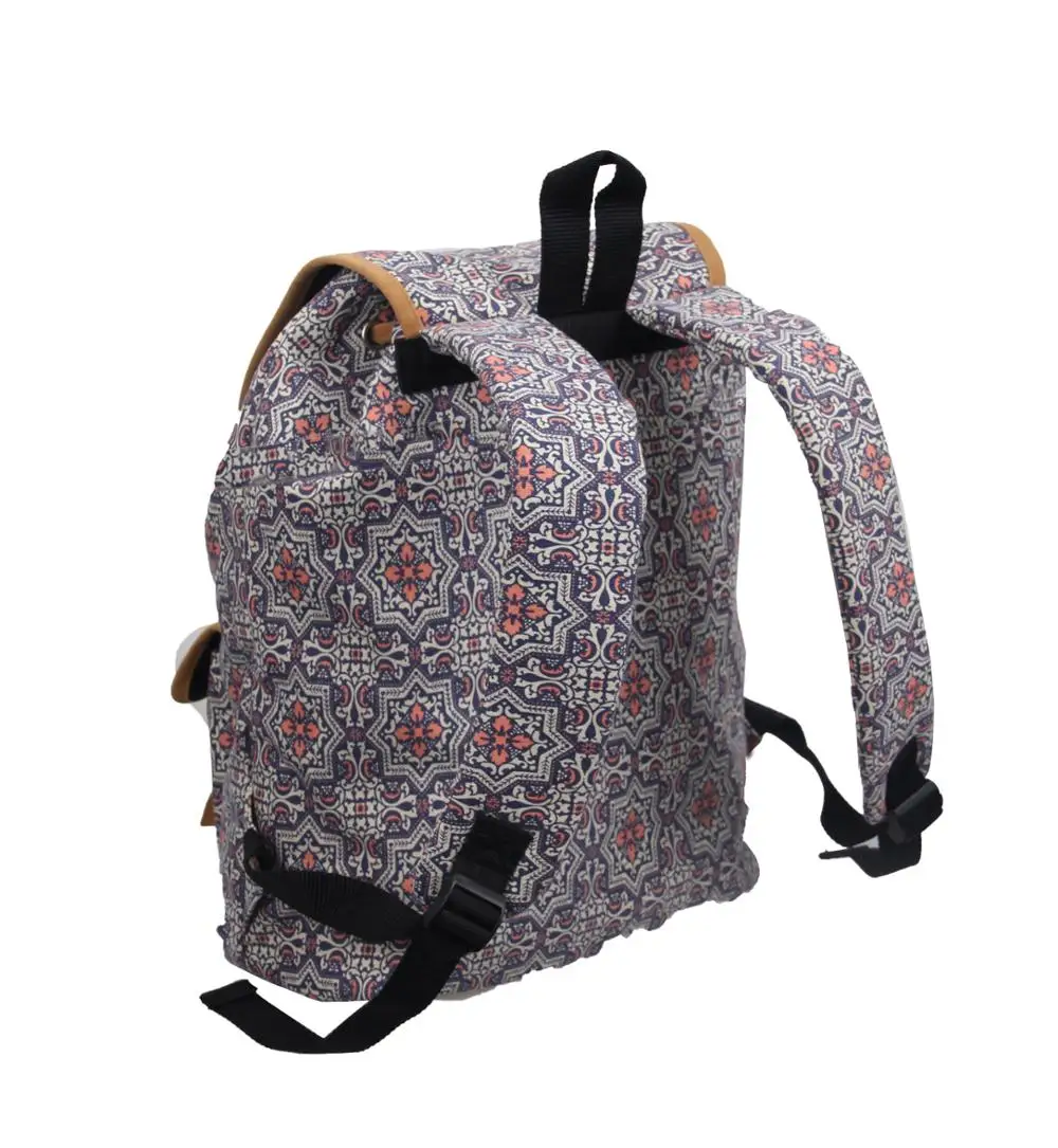 Fashionable Creative School Bag Canvas Backpack For Teenager Girls ...