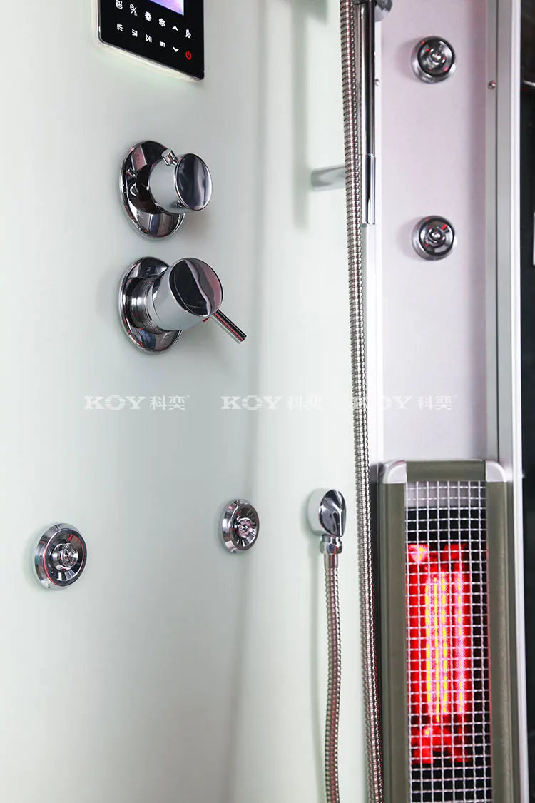 K025 New Design Steam Sauna Room Factory Supply Infrared Sauna Shower ...