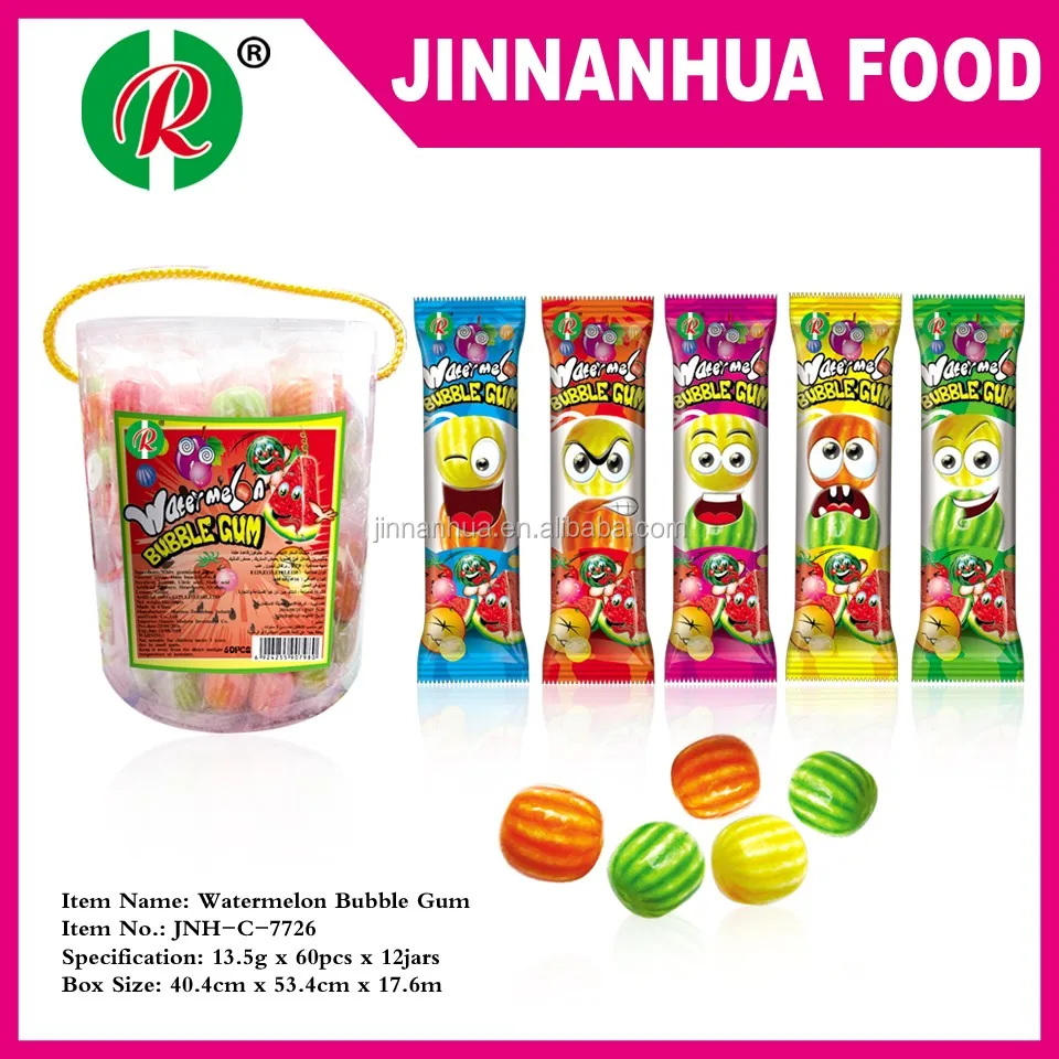 Chicle Watermelon Bubble Gum - Buy Bubble Gum,Watermelon Bubble Gum ...