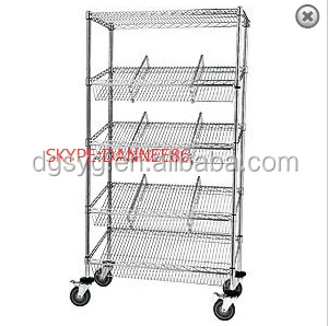 Hospital Mobile Storage Chrome Wire Suture Trolley - Buy Wire Suture ...