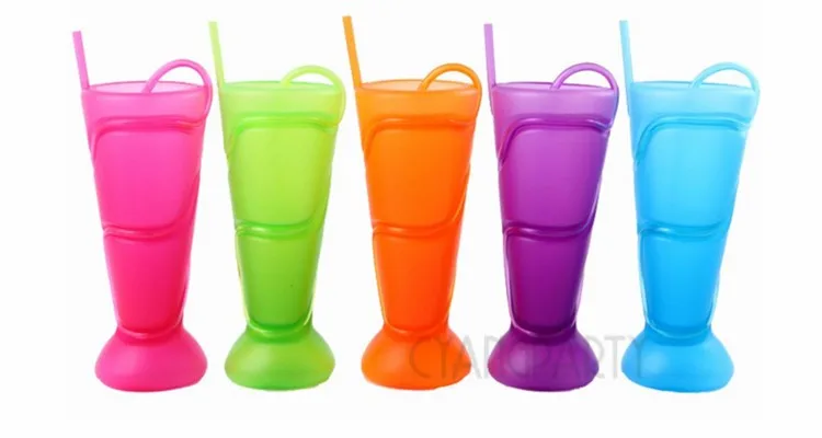 16oz Promotional Plastic Crazy Straw Cup Kids Cup 41001 - Buy Crazy ...