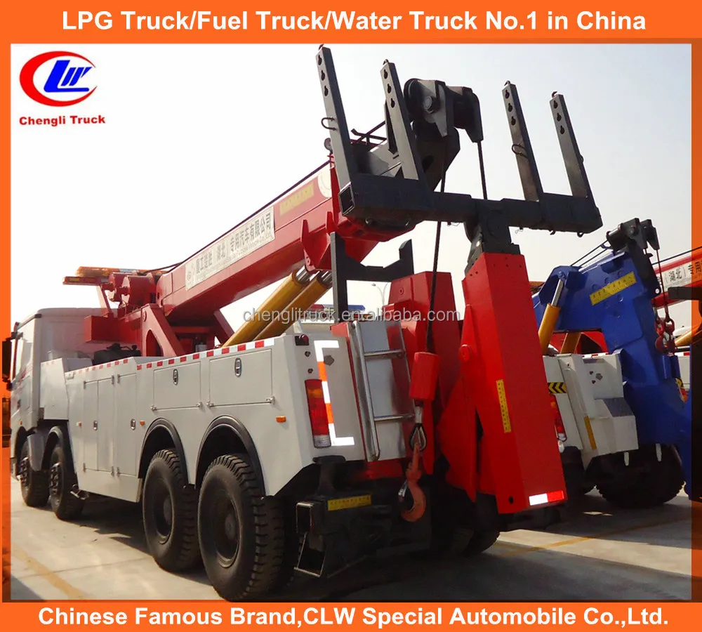 25ton Towing Equipment Road Recovery Truck China Wrecker 16ton Tow ...