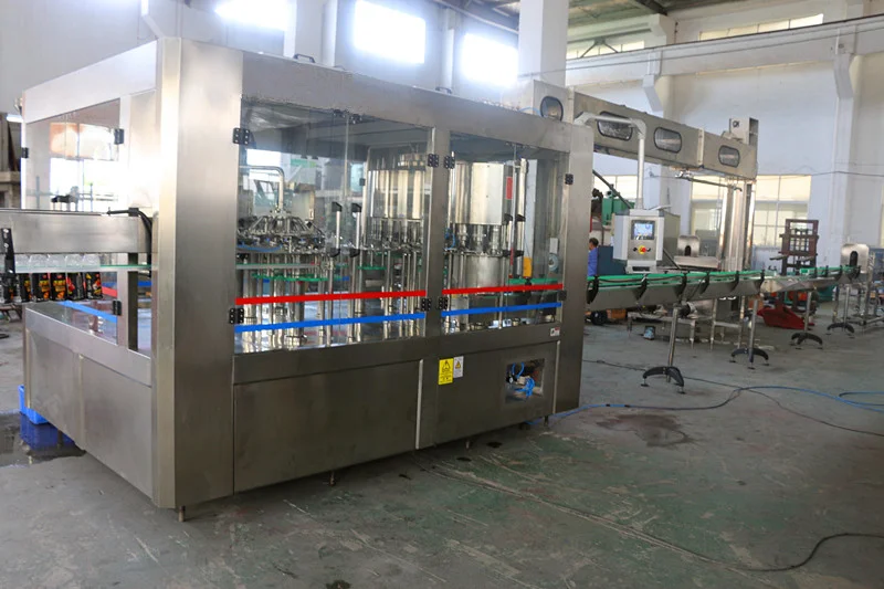 Industrial Soda Water Drink Filling Machine For Beverage Production ...