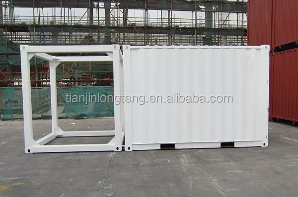 Csc Bv Approval Open Type 10ft 20ft Open Frame Container - Buy Open ...