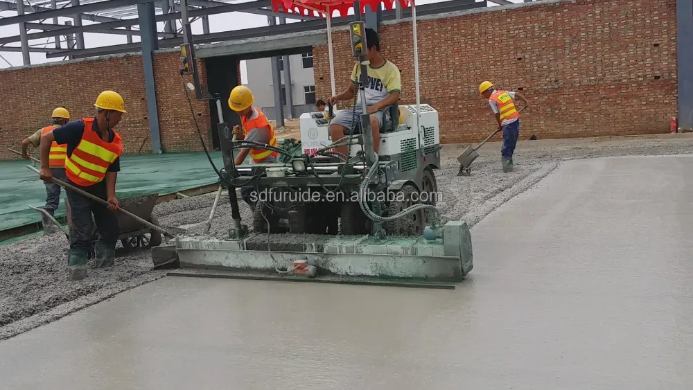 3d Concrete Laser Screed Machine For Super Flat Floor Fjzp220 - Buy ...