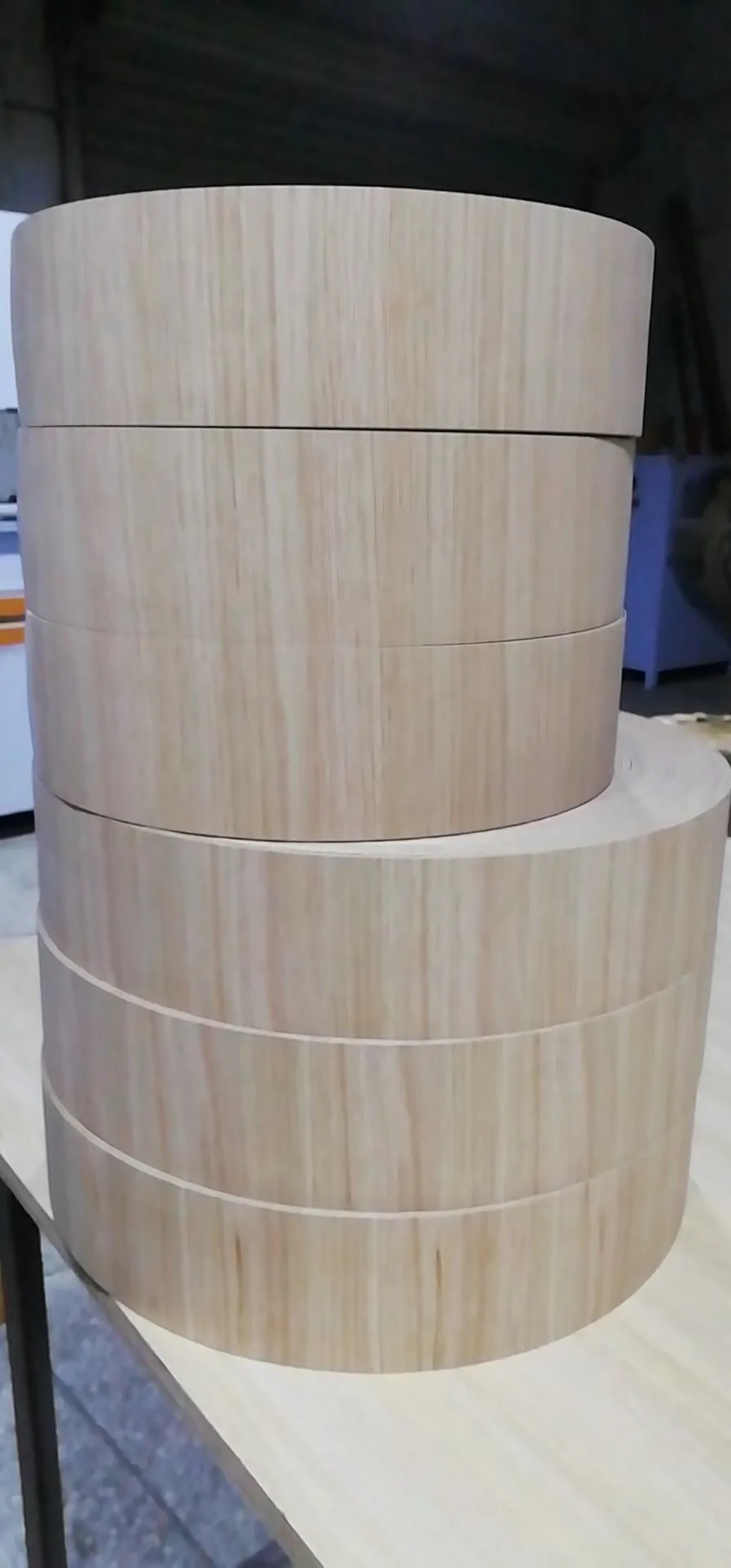Prefinished Natural Wood Veneer Edge Banding - UV Coated