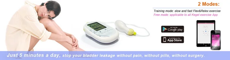 Biofeedback kegel pelvic floor exerciser stimulator machine, View ...