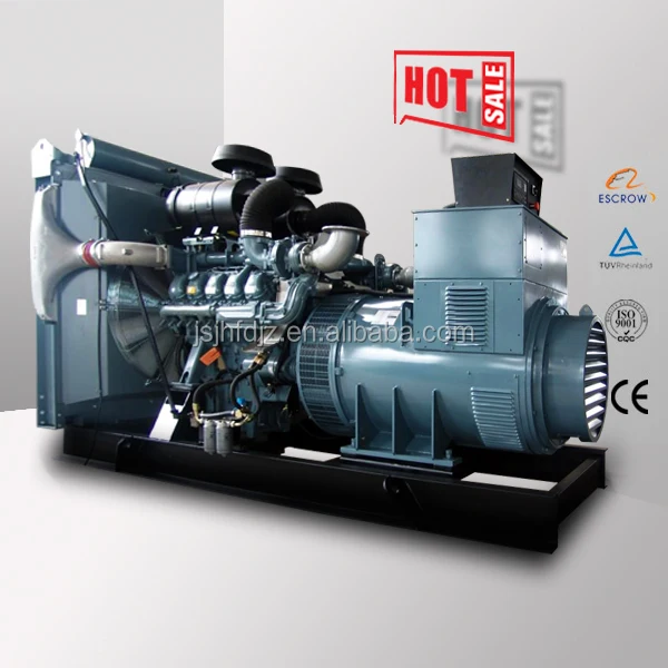 500kw Man Diesel Generator 625kva Germany Electric Generator Set Price ...