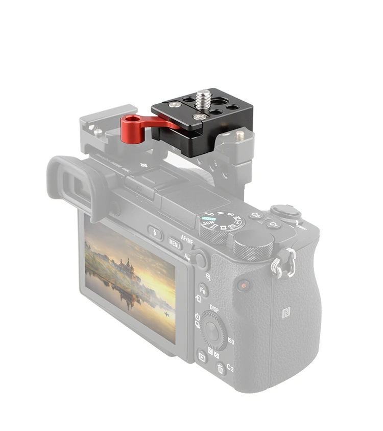 CAMVATE QR NATO Cold Shoe Rail Clamp for Small Camera/monitor