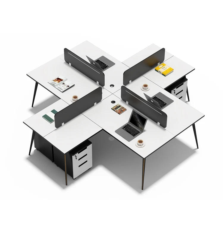 6 Person Modular Workstation Furniture Office Modern Best Workstation ...