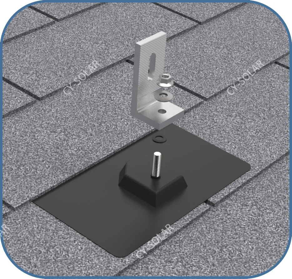 Asphalt Shingle Roof Solar Racking System For Home And Residential ...