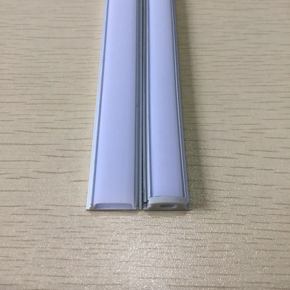 15mm*6mm Led Tube Lamp Holder U Shape Channel 15 Mm Plastic Slim Strip ...