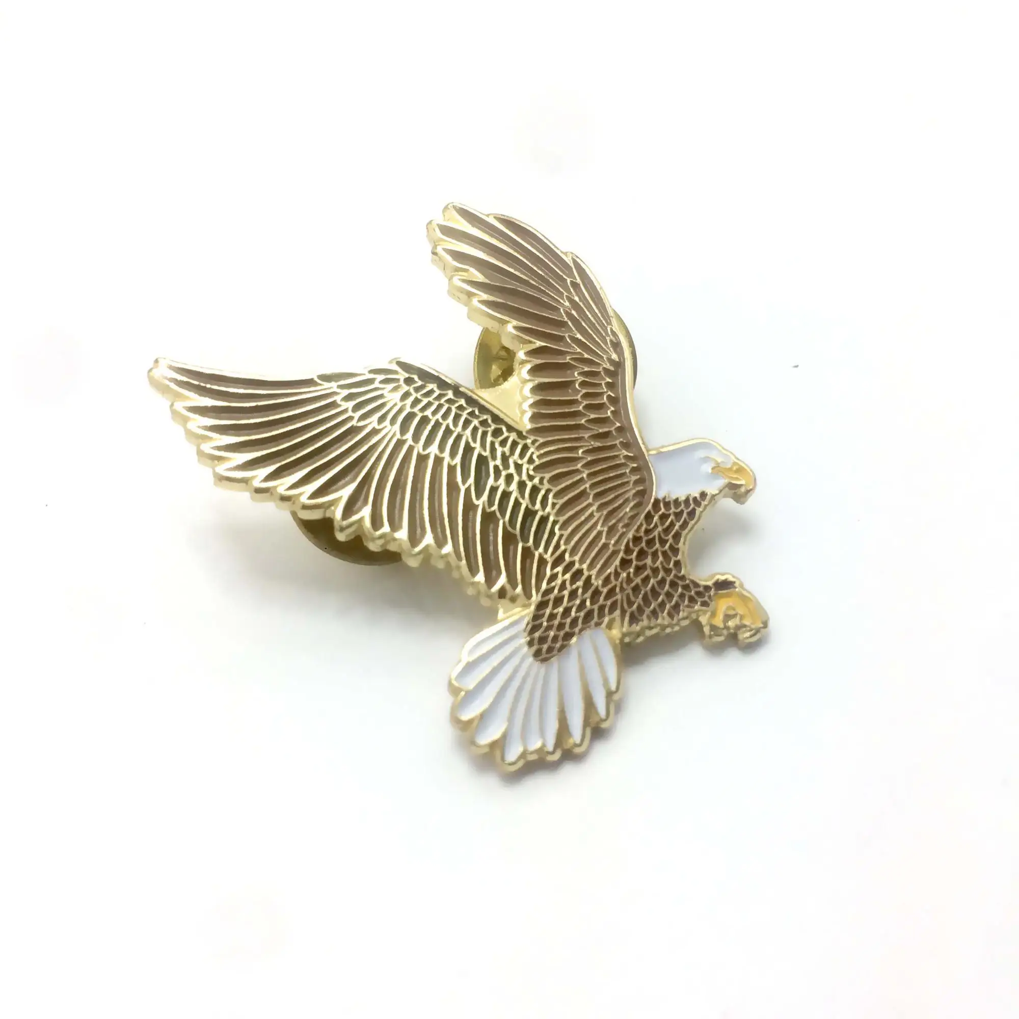 Custom Wholesale Enamel China Eagle Lapel Pins - WONDERS