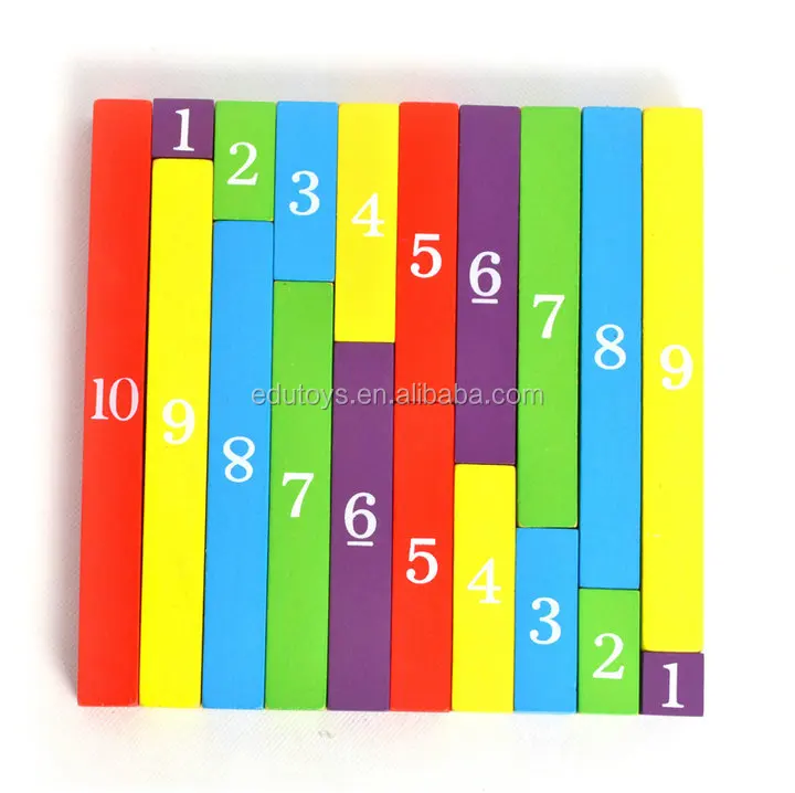 Wooden Cuisenaire Rods Number Rods Teaching Aids - Buy Teaching Aids ...