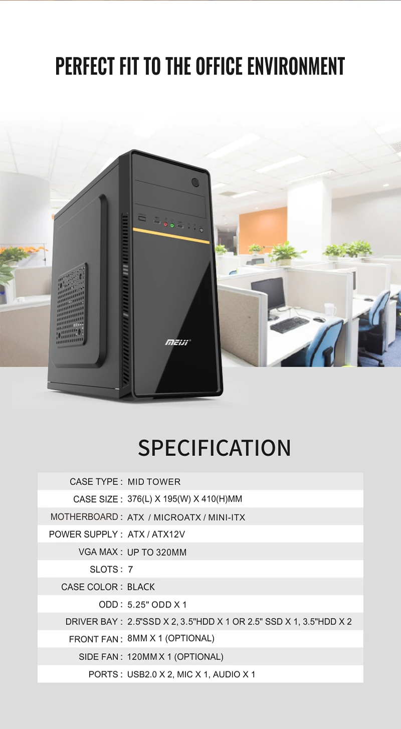Factory Wholesale PC Case ATX Computer Case| Alibaba.com