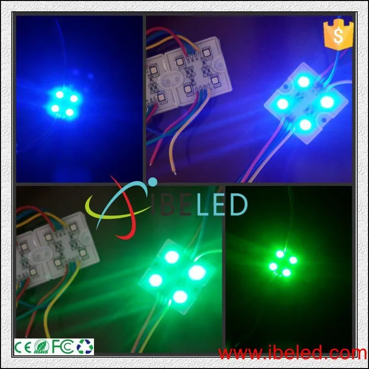 Square 12V Digital RGB LED Pixels modules 20pcs a string 35 mm*35 mm ...