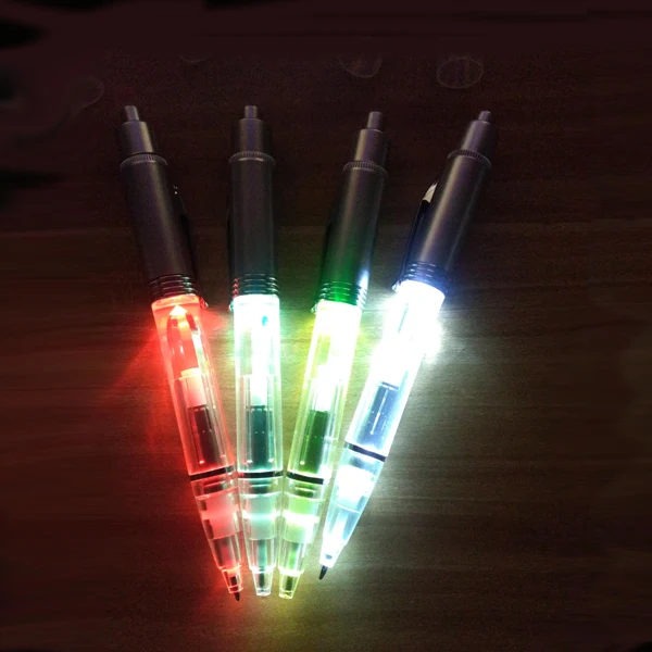 Promotional Led Flashing Light Ball Pen - Buy Led Pen,Led Ball Pen,Led ...