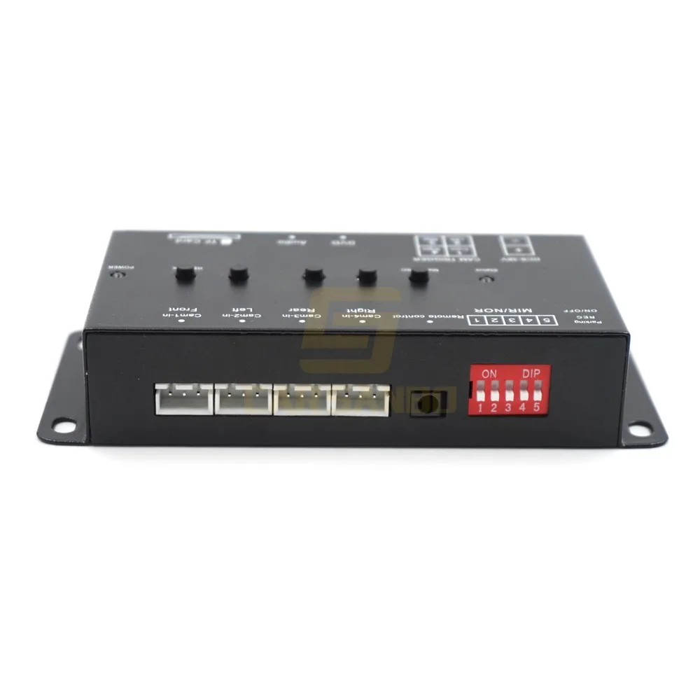 4ch Quad Video Switch Box With Recorder Function 4 Cameras Kit - Buy ...