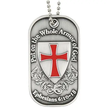 Armor of God Dog Tags - Symbolic Gifts for Christians