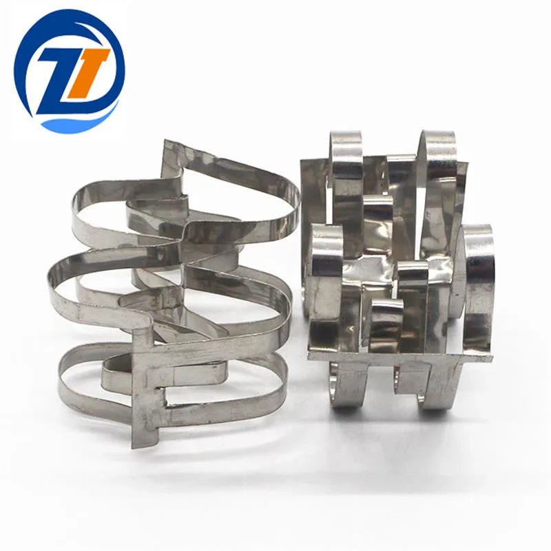 Stainless Steel Ss304 Ss316l Metal Super Raschig Ring For Chemical ...
