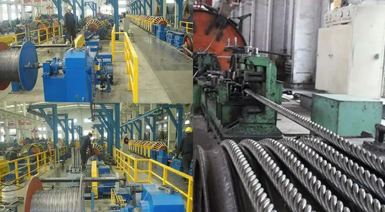 High Tensile Strength Full Locked Coil Steel Wire Rope Used For ...