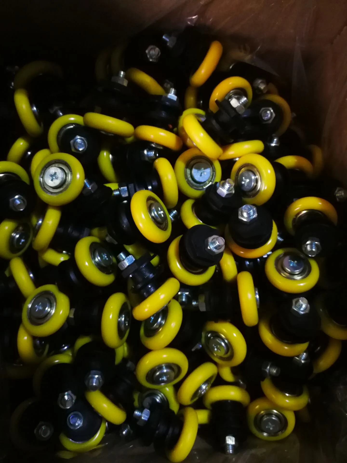 Nylon Bearing Drawer Roller Roda Sliding Laci Plastik Roller Pabrik ...