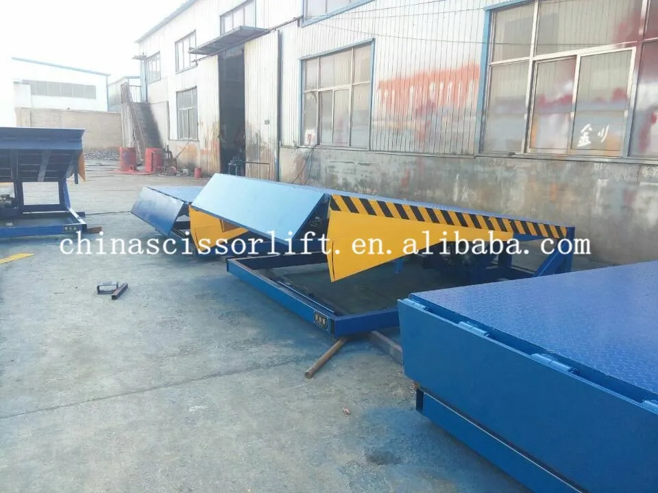 Truck Forklift Portable Container Loading Slope Stationary Loading Ramp ...