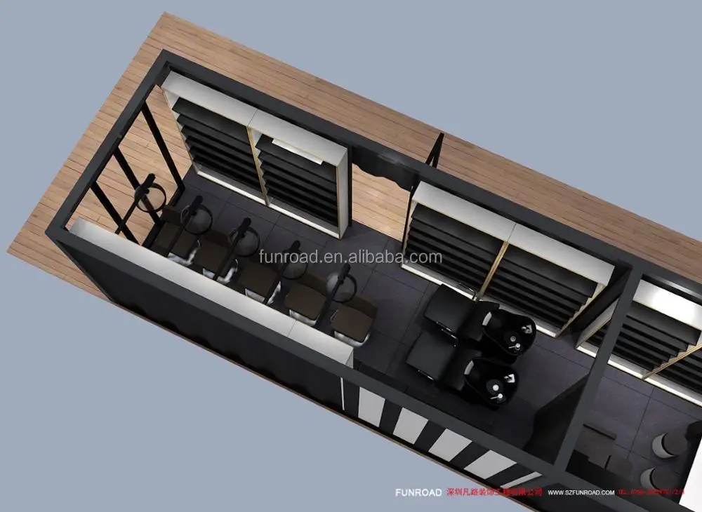 Container Store And Container Beauty Salon Design With Customized ...
