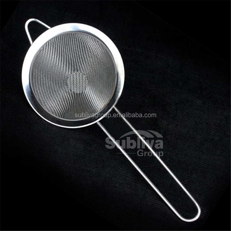 304 Stainless Steel Conical Cocktail Sieve Great For Removing Bits From ...